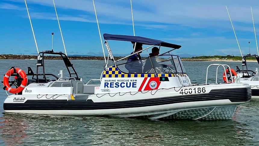 Marine Rescue NSW starts operating newest RIB out of Merimbula