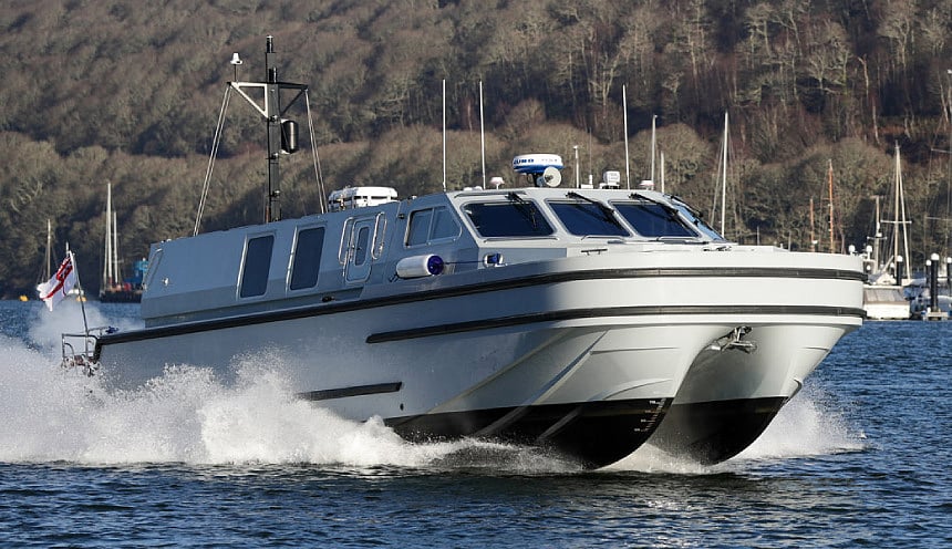 Royal Navy begins operating new officer training boats