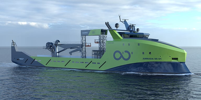 Ocean Infinity awards contract for six 85m robotic vessels