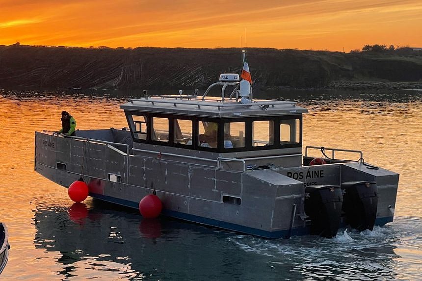 Dublin charter boat company takes delivery of 12m landing craft