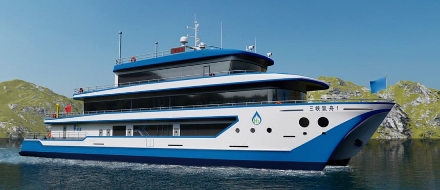 Construction to begin on China’s first hydrogen fuel cell-powered vessel