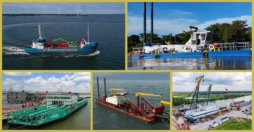 Marine Projects Vessel News Roundup | August 3 – Dredger deliveries to ...