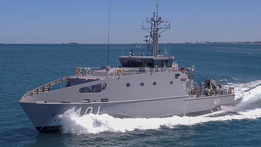 Australian government orders two additional Guardian-class patrol boats