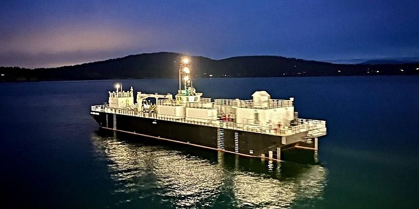 Spill response barge delivered to Alaska operator