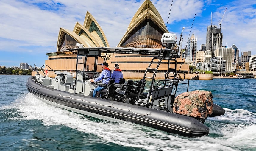 VESSEL REVIEW | Australian HDPE patrol RHIB demonstrator model hits the ...