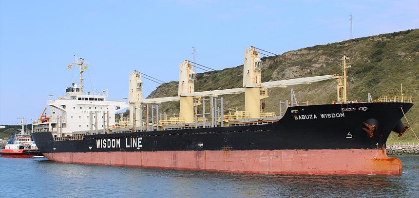 Panama-flagged bulk carrier Babuza Wisdom banned from Australia