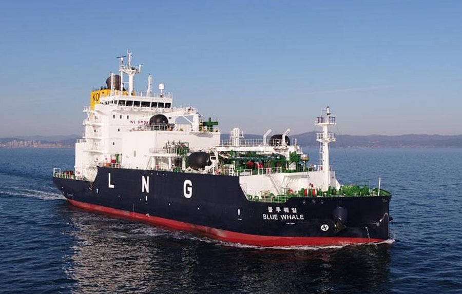 VESSEL REVIEW | Blue Whale – LNG bunkering ship to serve South Korean ...
