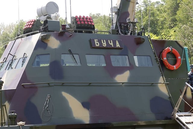 VESSEL REVIEW | Bucha – Ukrainian Navy places locally-built gunboat ...