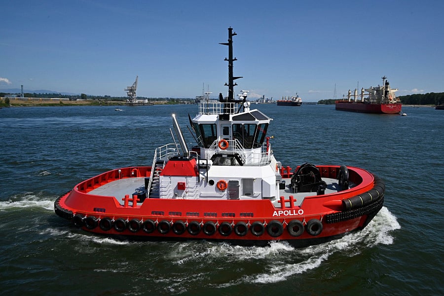 VESSEL REVIEW | Apollo – Crowley’s compact, eco-friendly escort tug to ...