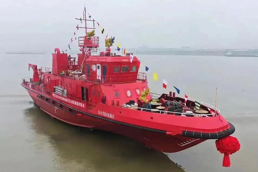 VESSEL REVIEW | Changsha Xiaofang Jiuyuan 01 – Large firefighting and ...