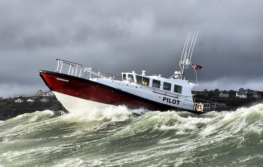 VESSEL REVIEW | Maskulin – All-weather, Irish-built pilot boat for ...