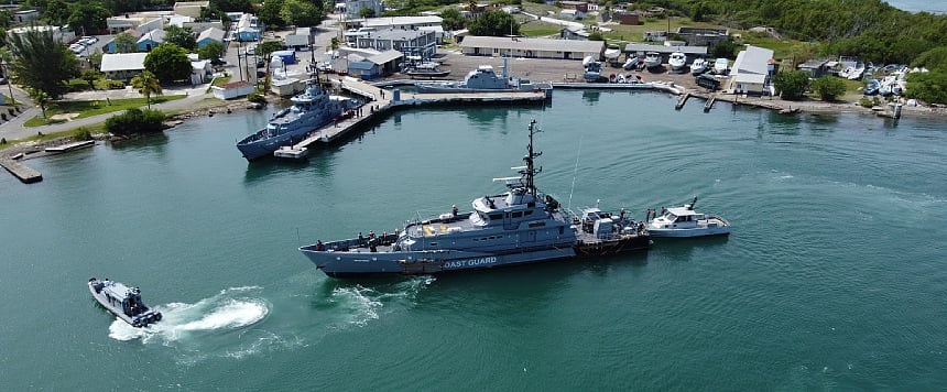 New 42m patrol vessel delivered to Jamaica Defence Force