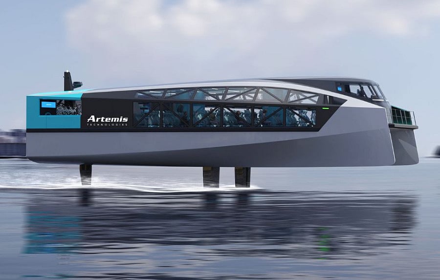 FEATURE | Electric hydrofoil ferry concept under development in ...