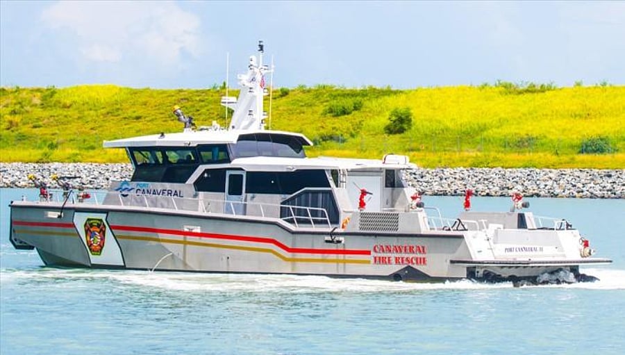VESSEL REVIEW | Fireboat 2 – Modern response craft to serve Port ...