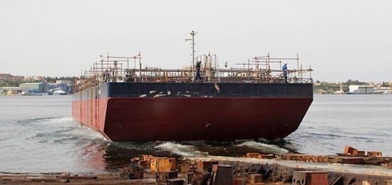 Uljanik Shipyard launches two barges