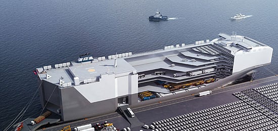 Deltamarin’s PCTC ‘Hoegh Target’ soon to be delivered