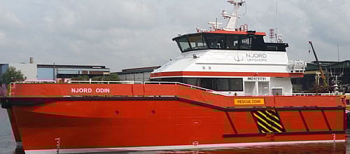 BMT Nigel Gee-designed ‘Njord Odin’ completes sea trials