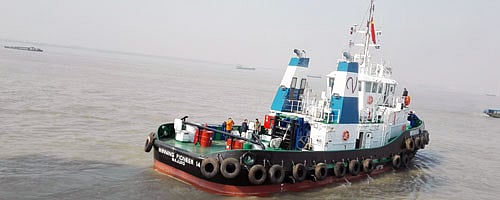Sanfu Shipbuilding hands over tug to Singapore