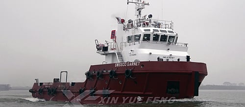 Anchor handling tug ‘Swissco Garnet’ delivered