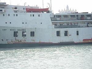 Where old ferries go to die