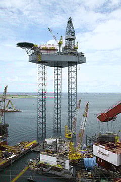 Keppel FELS delivers fifth Aban jackup drilling rig