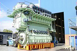 MAN B&W engine for Dalian Maritime University