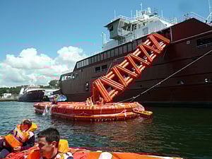 Zodiac produces new passenger escape slide