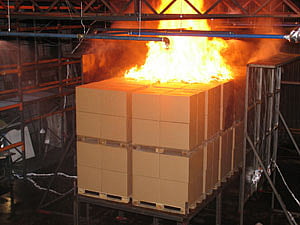 Modern sprinkler technology improves fire safety on Ro-Ro cargo decks