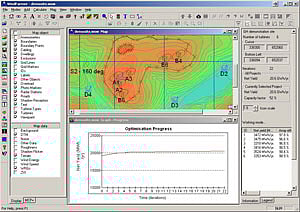 Update of wind farm design software