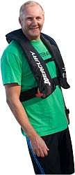 Auto-inflating PFD for greater safety