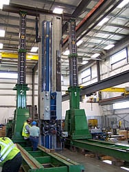 USA: Portable milling machine to repair Markland Locks