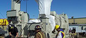 Wilhemsen Ships moves rig 3,800km