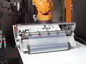 One-step drag-reducing textured coating