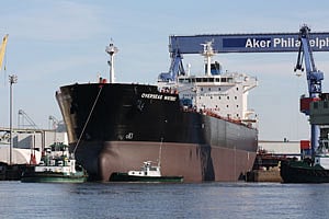 Aker Philadelphia launches 7th product tanker