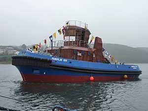 Delivery of ‘Fairplay X’