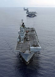 US Navy proceeds with new aircraft carrier launching system