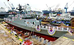 GE LM500 gas turbines for Korean Navy