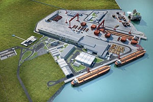 New Brazilian shipyard holds first keel laying ceremony