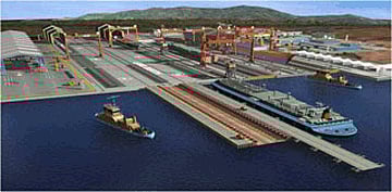 Pipavav Shipyard’s new dry dock to open next month