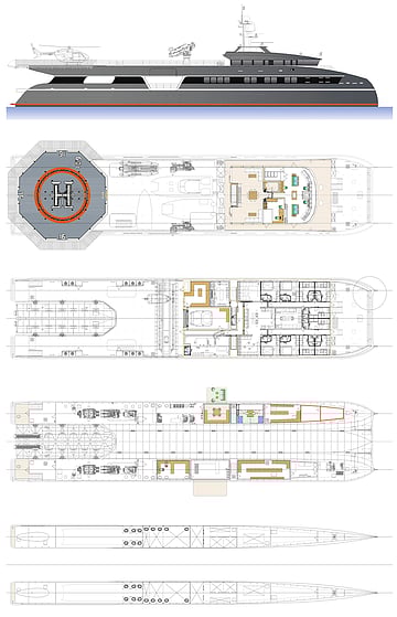 VESSEL REVIEW | Hodor – Super yacht support vessel and reception space