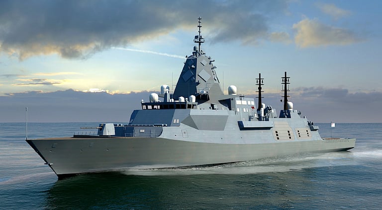 Hunter-class frigate's sonar suite passes factory acceptance test