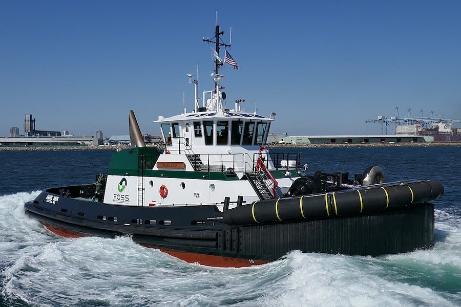 VESSEL REVIEW | Jamie Ann – Tanker escort and ship-assist tug for Los ...