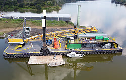 VESSEL REVIEW | MBI-08 – Heavy duty, ocean-capable spud barge with 51 ...