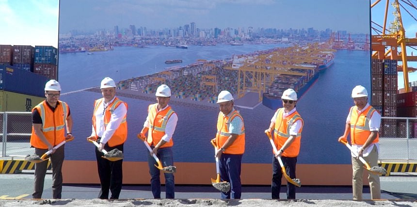 Berth construction begins at Philippines’ Manila International ...