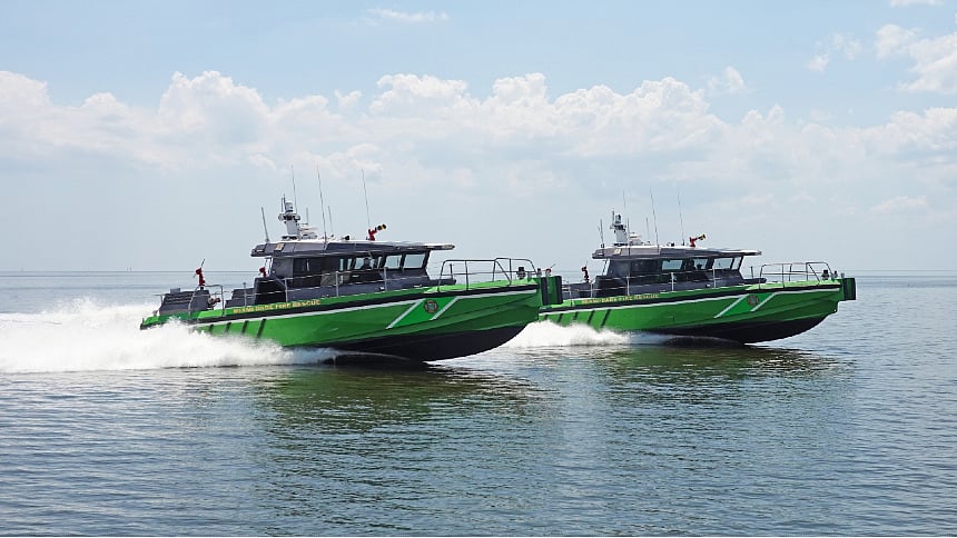 Miami Dade Fire Rescue Boats