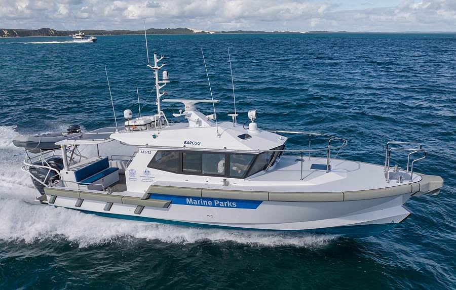 VESSEL REVIEW | Barcoo – Versatile response boat for Great Barrier Reef ...