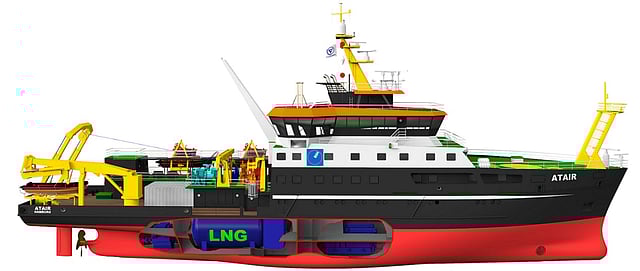 VESSEL REVIEW | Atair – State-of-the-art dual-fuel research vessel for the German government