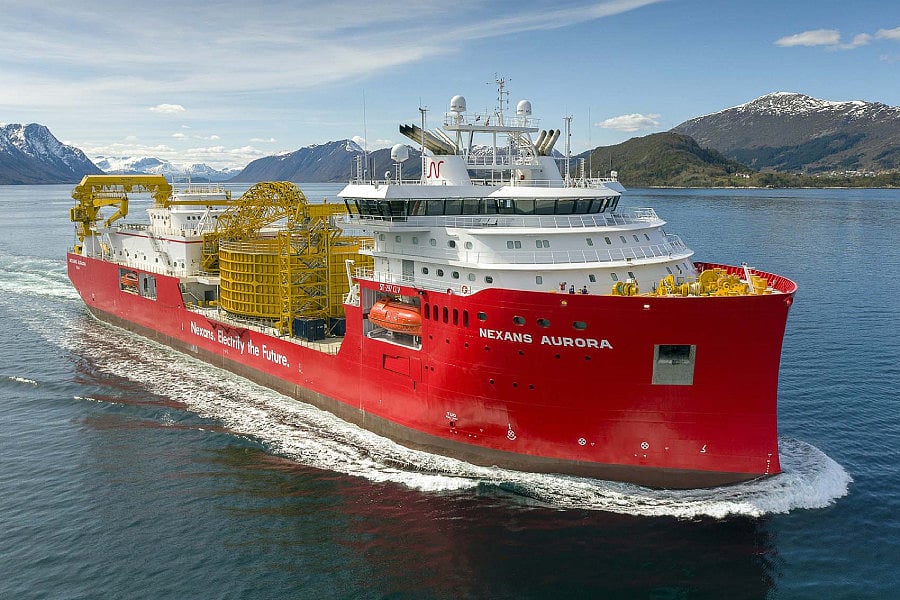 VESSEL REVIEW | Nexans Aurora – DP3-equipped, cable-lay and subsea ...