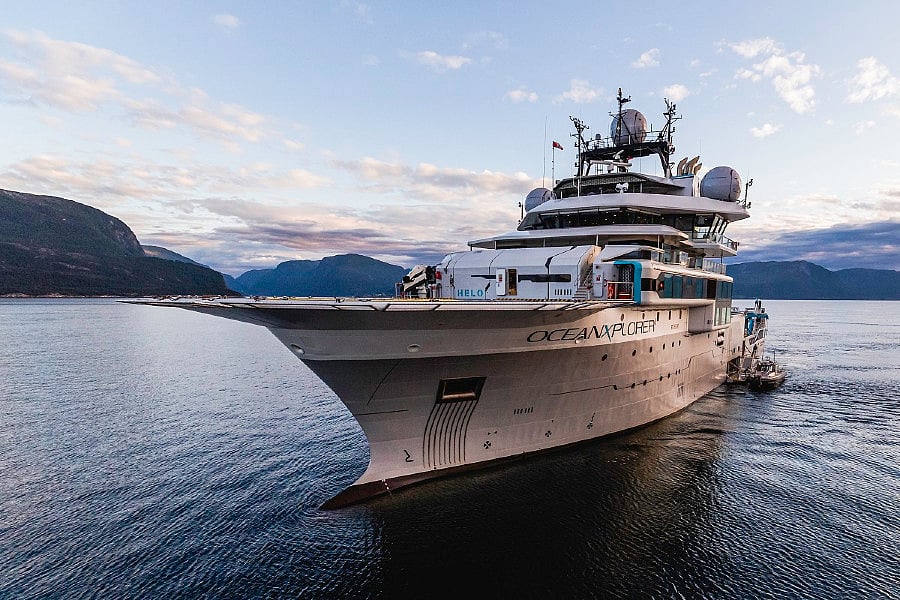 VESSEL REFIT | OceanXplorer – OceanX’s highly impressive new floating ...