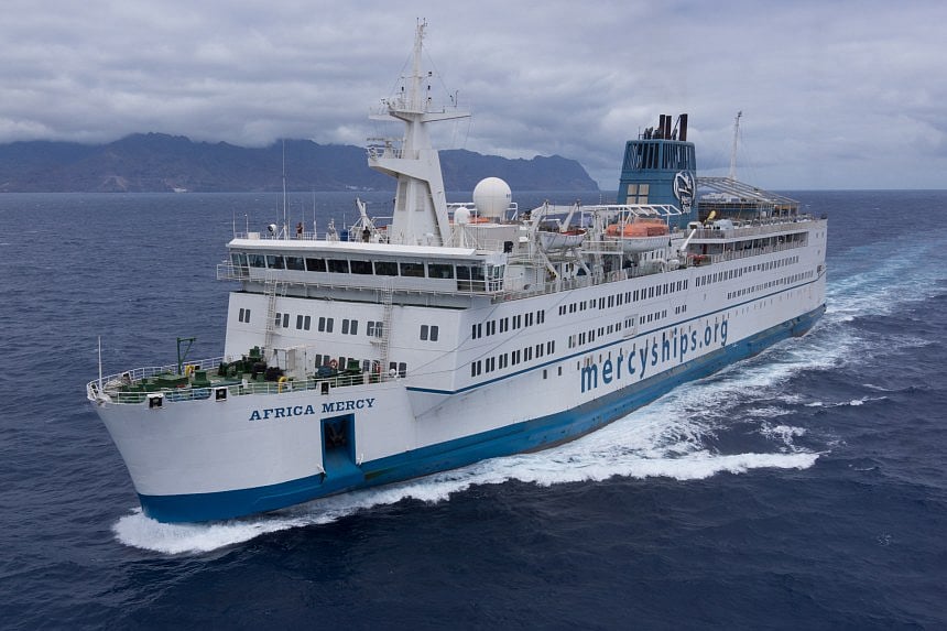 Life extension completed on Mercy Ships floating hospital